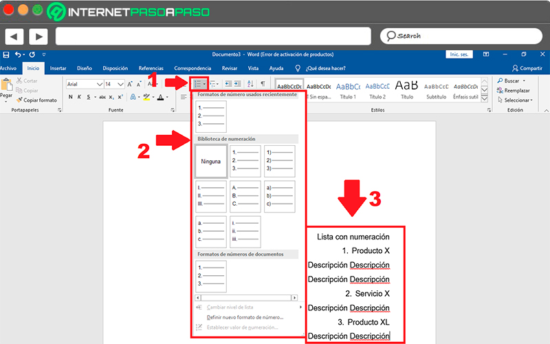 Multilevel Lists in Word What are they, what are they for and how to ...