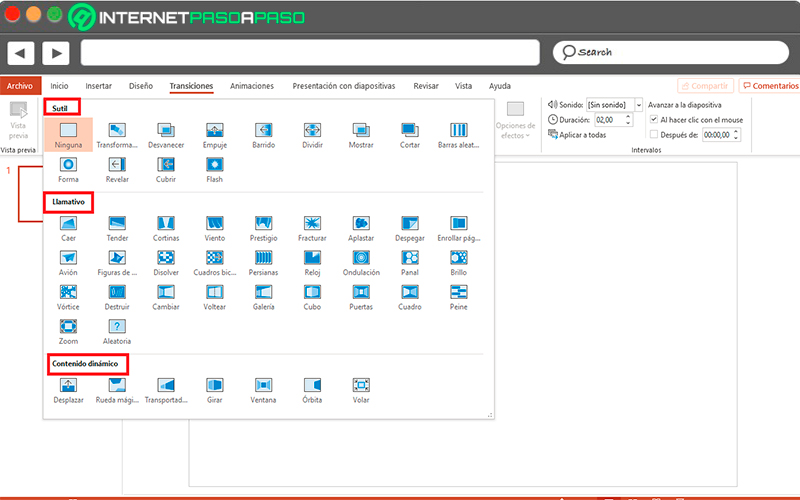 Añadir Transiciones a Diapositivas en PowerPoint 】Guía 2025