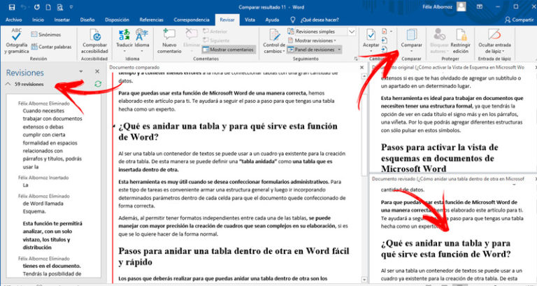 Comparar Documentos en Word 】Guía Paso a Paso 2025