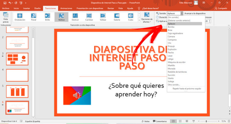 Usar Sonidos en PowerPoint 】Guía Paso a Paso 2025