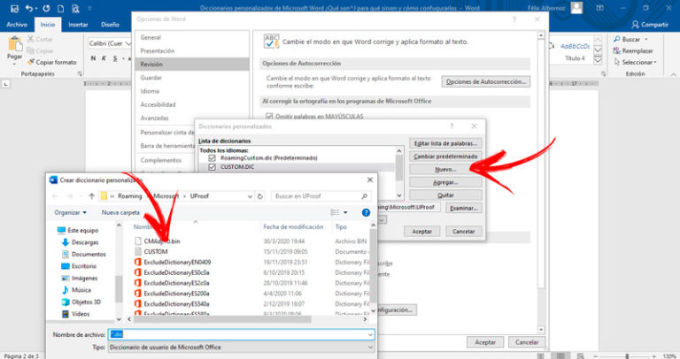 Custom Microsoft Word Dictionaries What are they, what are they for and ...