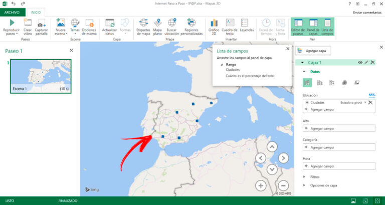 Hacer Mapas 3D en Microsoft Excel 】Guía Paso a Paso 2025
