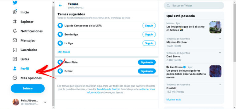 Interfaz de Twitter 】¿Qué Es? + Todas Sus Secciones 2025