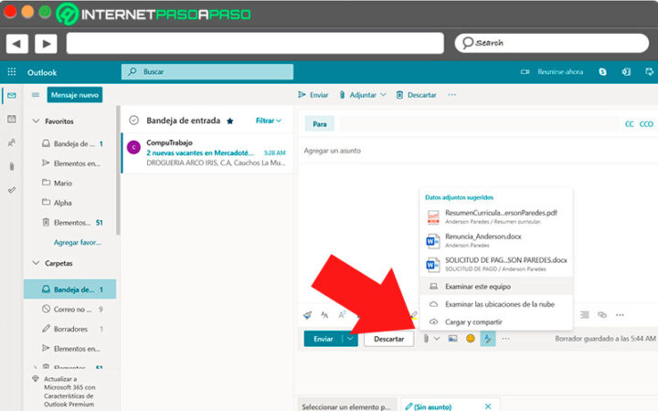 Enviar Archivo Adjunto en Outlook 】Guía Paso a Paso 2025