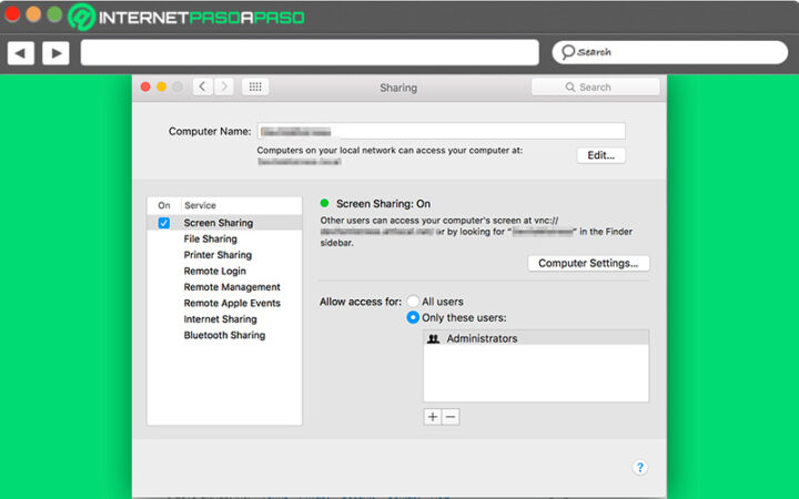 How to activate and configure a remote desktop in MacOS from scratch ...