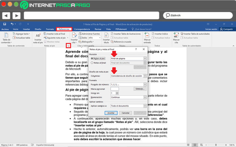 Notas Pie de Página y al Final en Word 】¿Qué Son? + Guía 2025