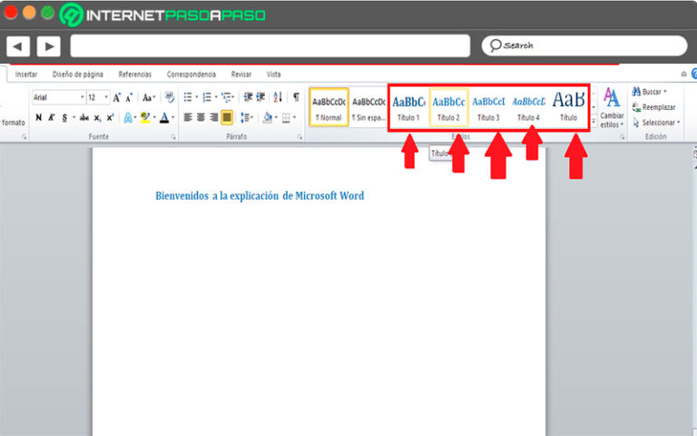 How to insert titles in Microsoft Word documents? step by step guide
