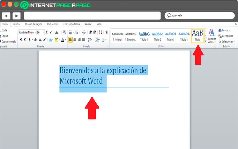 How to insert titles in Microsoft Word documents? step by step guide
