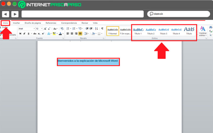 How to insert titles in Microsoft Word documents? step by step guide