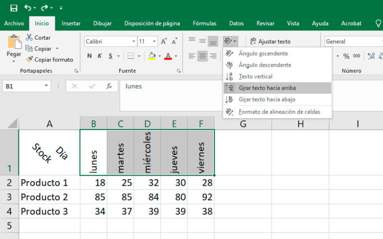Escribir en Vertical en Microsoft Excel 】Guía Paso a Paso 2025