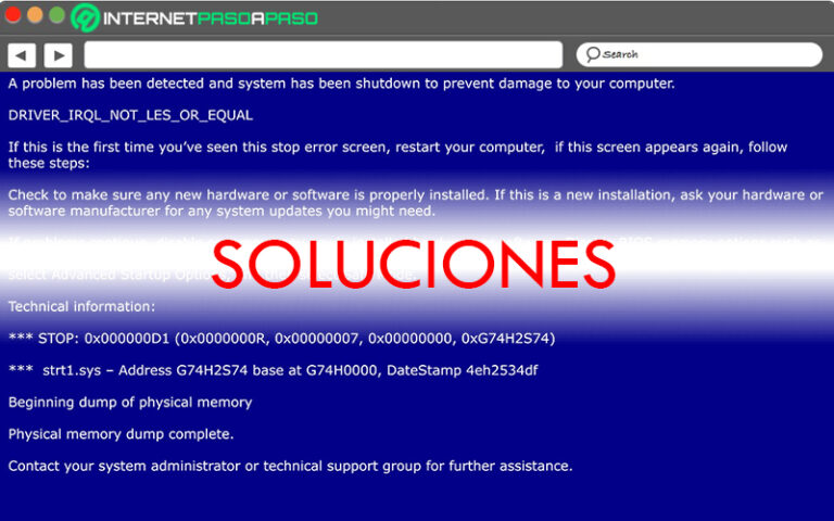 Windows 7 Pantalla Azul "De La Muerte" 】Causas y Soluciones 2025