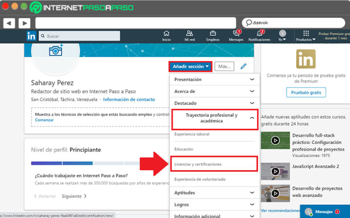 Añadir Cursos y Certificados a LinkedIn 】Guía Paso a Paso 2025