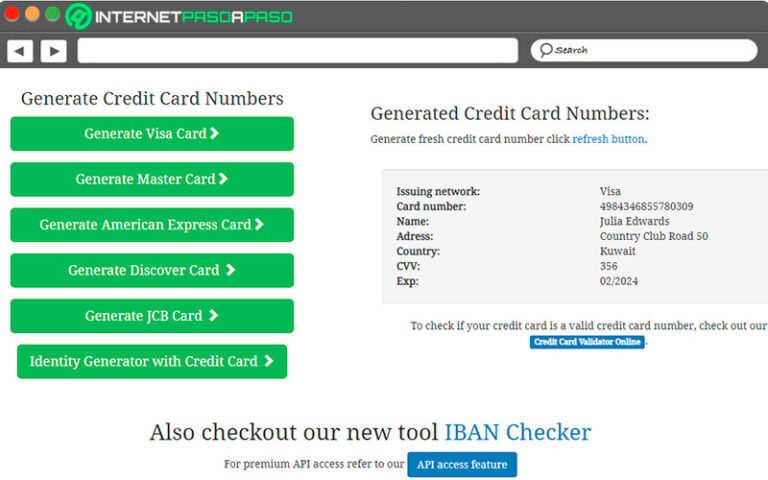 15 Generadores de Tarjetas de Crédito 】Lista 2026