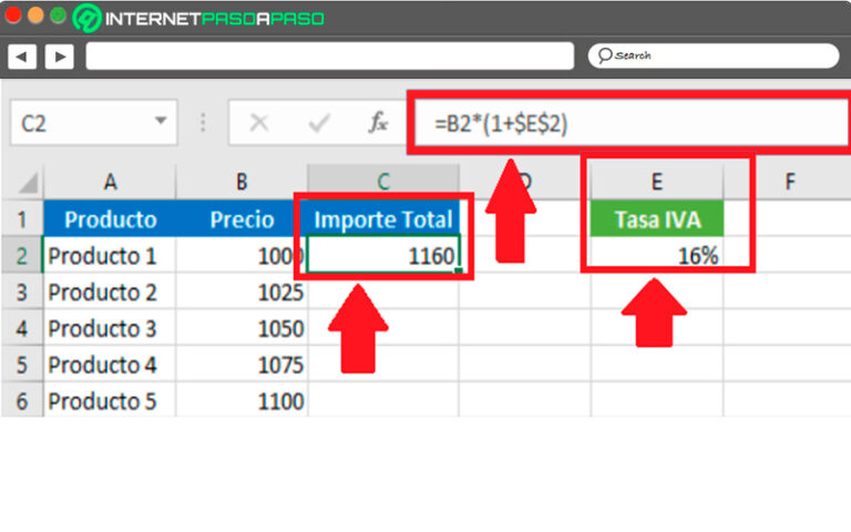 How to calculate VAT in a Microsoft Excel accounting spreadsheet? step ...