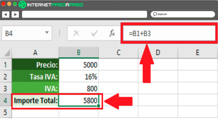 How to calculate VAT in a Microsoft Excel accounting spreadsheet? step ...