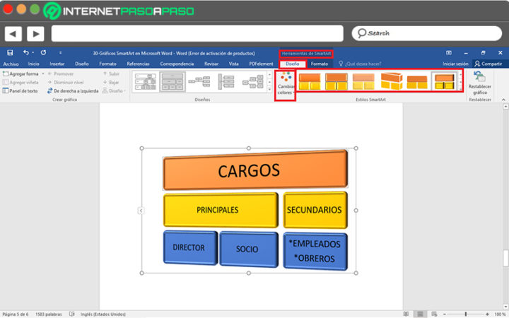 SmartArt graphics in Microsoft Word What are they, what are they for ...
