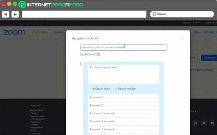 How to create surveys and questionnaires in Zoom from any device? step ...