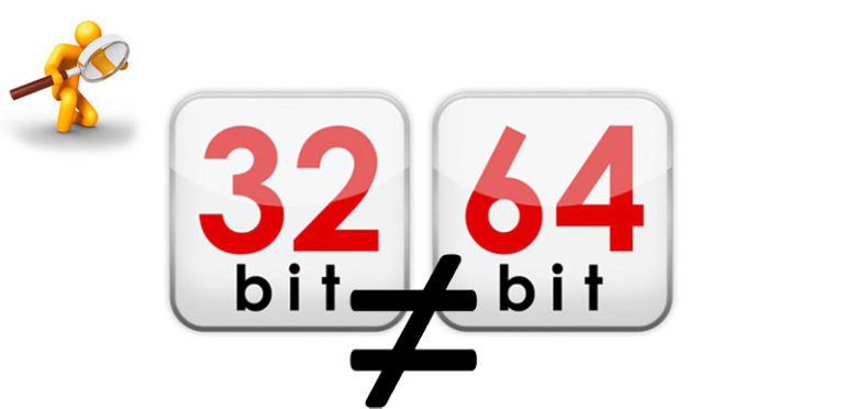 What are the differences between 32-bit and 64-bit processors and which ...