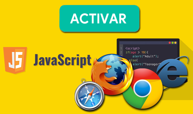 ACTIVAR JAVASCRIPT Todos los Navegadores 】Paso a Paso 2019
