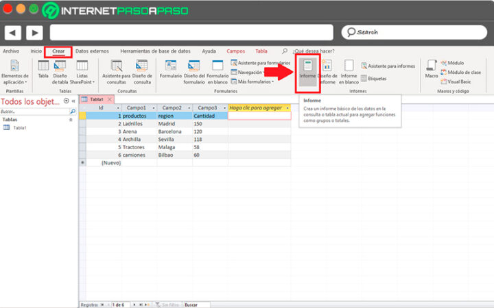 How to create a Summary or Grouped Report in a Microsoft Access database? step by step guide