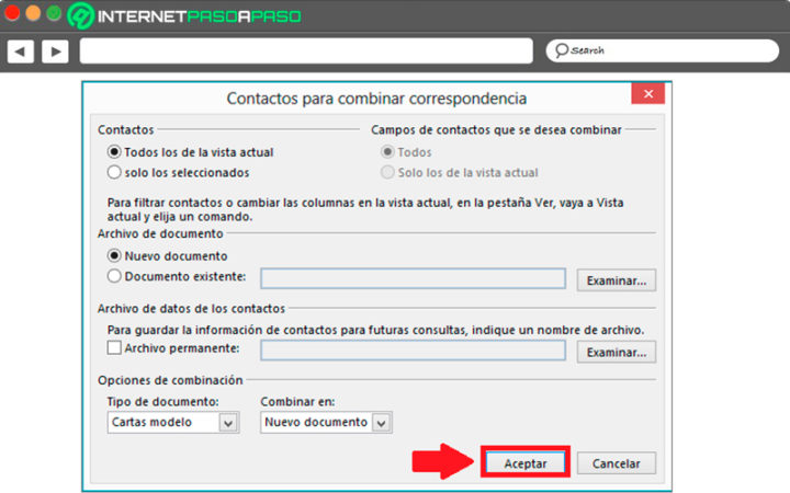 How to set up a correspondence data source in Microsoft Word? step by ...