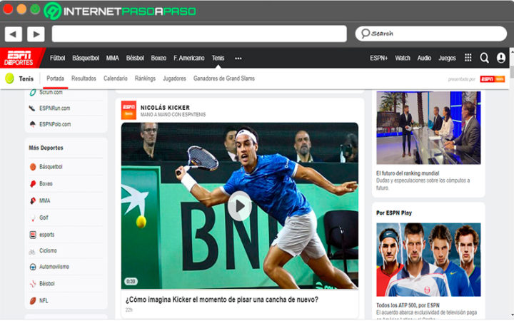 15 Webs para Ver el Tenis en Directo 】Lista 2026