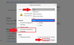 Limpiar el Historial de los Formularios 】Guía Paso a Paso 2025