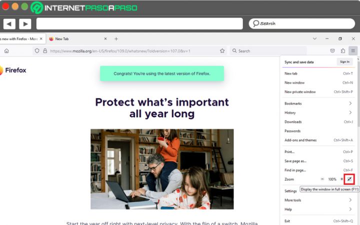 Activar y Desactivar Full Screen en Firefox 】 Guía 2025