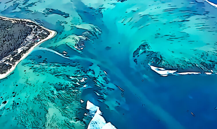 Hallan un valle bajo el lecho marino creado por capas de hielo