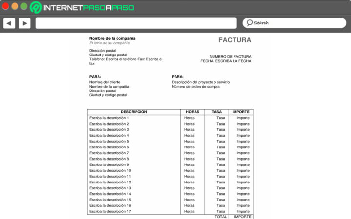 101 Plantillas de Facturas en Excel 】Lista 2026