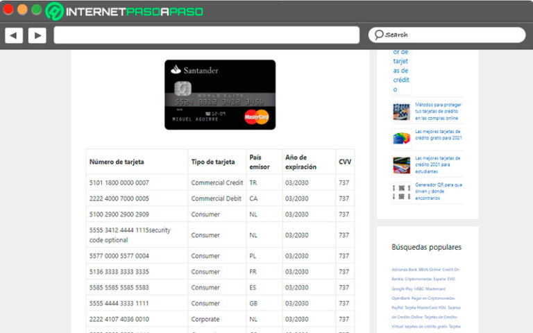 15 Generadores de Tarjetas de Crédito 】Lista 2026