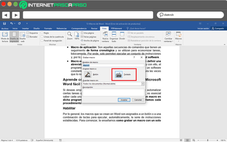 Microsoft Word Macros What are they, what are they for and what are the ...