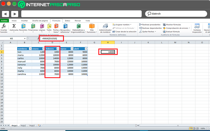 Funciónes MIN y MAX en Excel 】Guía Paso a Paso 2025