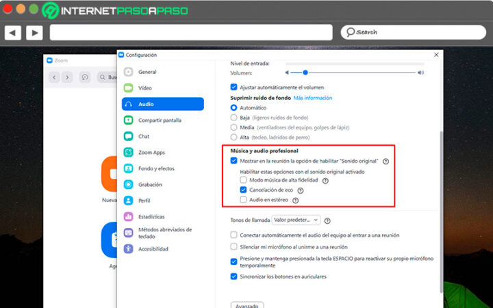 How to improve the quality of Zoom calls and activate noise ...