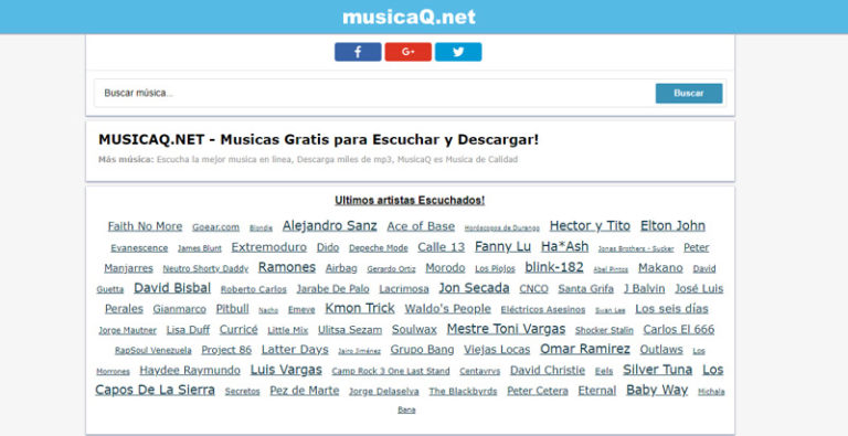 20 Webs Descargar Música Gratis 】100% Directa y Legal 2025