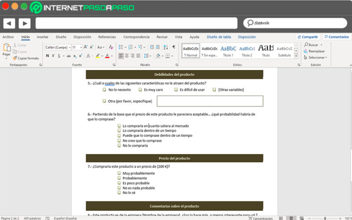 Crear Formularios en Word 】Guía Paso a Paso 2025