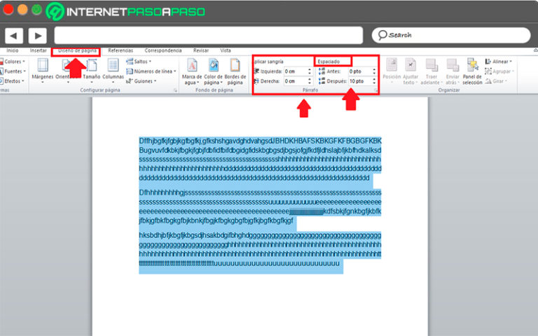 How to change paragraph spacing in Microsoft Word? step by step guide