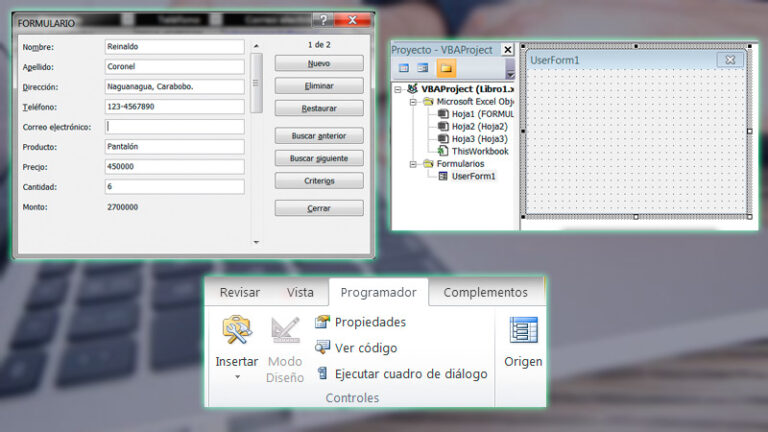 Hacer Formularios en Excel 】Guía Paso a Paso 2025
