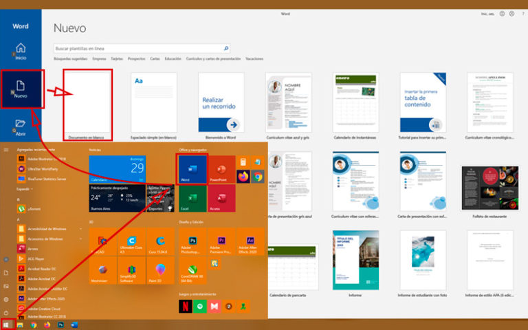 Crear Documentos en Microsoft Word 】Guía Paso a Paso 2025