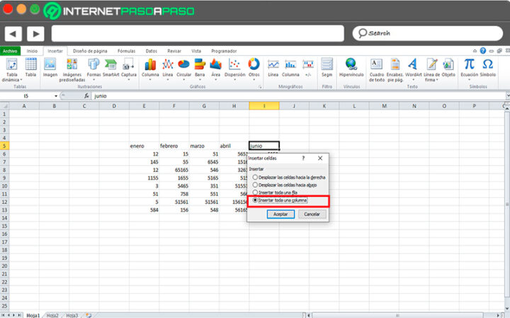 Insertar Columna en Excel 】Guía Paso a Paso 2025