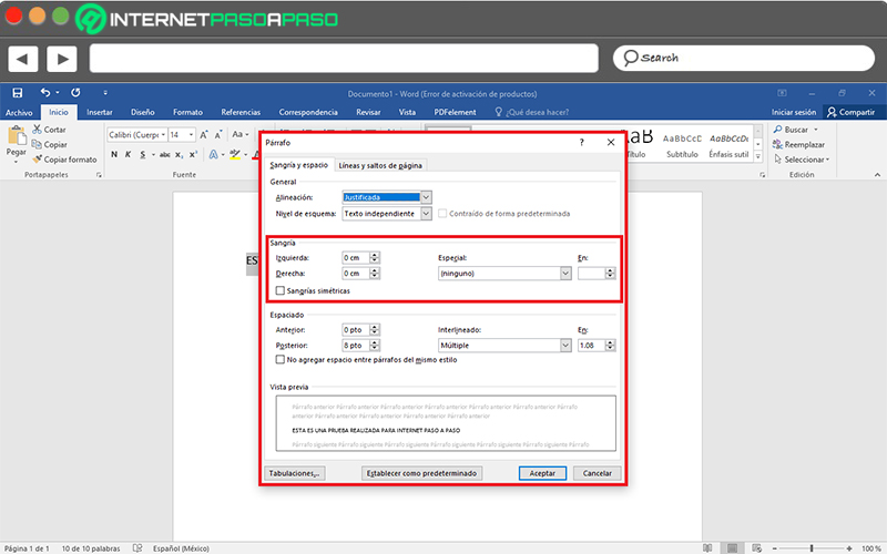 Poner Sangrías en Microsoft Word 】Guía Paso a Paso 2025