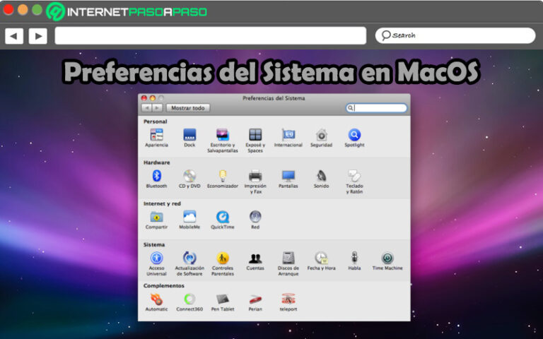 System Preferences in MacOS What are they, how to access them and how ...