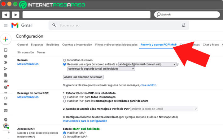 How to configure Gmail's POP, IMAP and SMTP servers correctly? step by ...