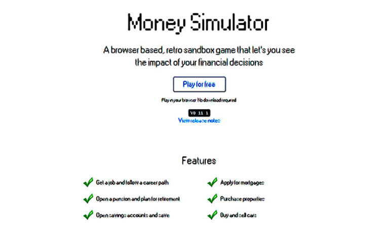 Simulator Money; el juego sandbox que te ayuda a simular inversiones ...