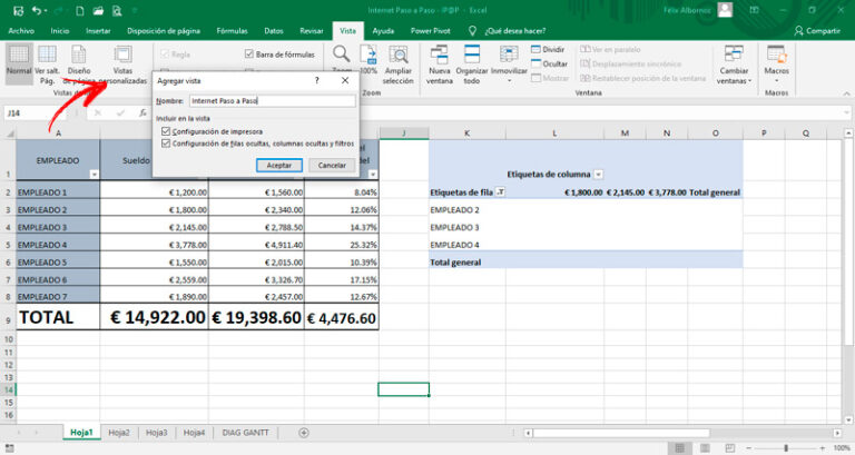 Custom views in Microsoft Excel What are they, what are they for and ...