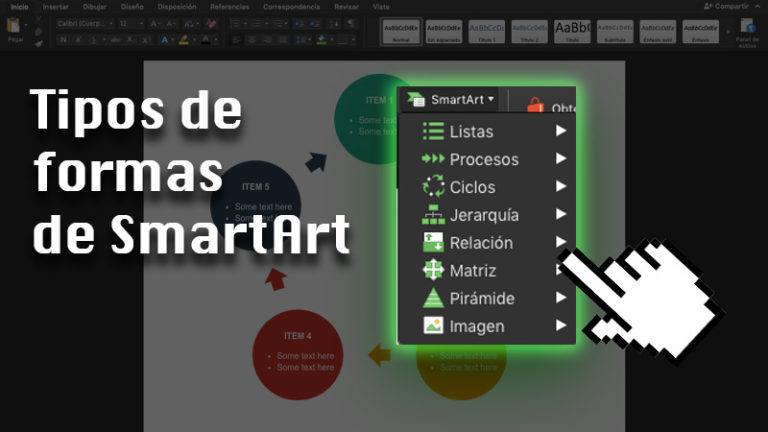 Format of the shapes of a SmartArt What is it and how to configure it ...