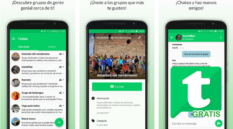 25 APLICACIONES para Chatear y Conocer Gente 】Lista 2026