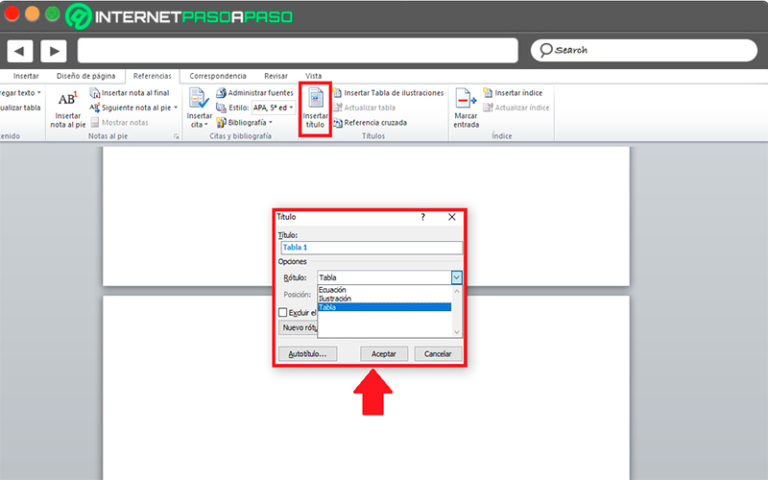 How to insert titles in Microsoft Word documents? step by step guide