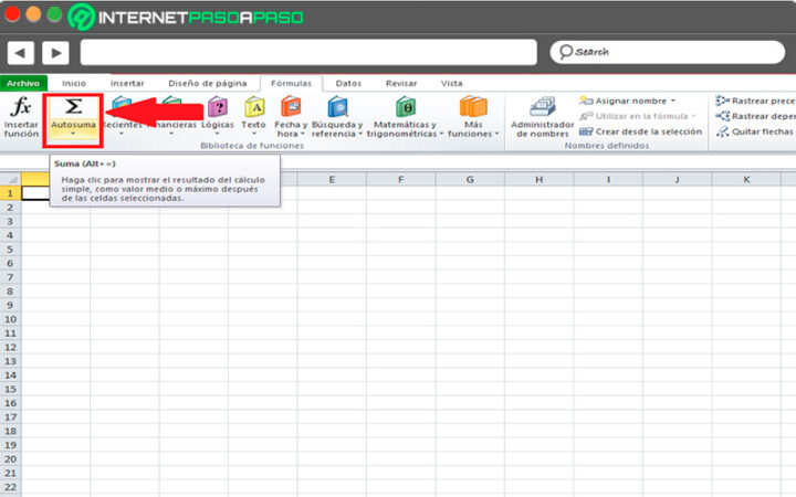 Función SUMA en Excel 】¿Qué Es? + Cómo Aplicarla 2025