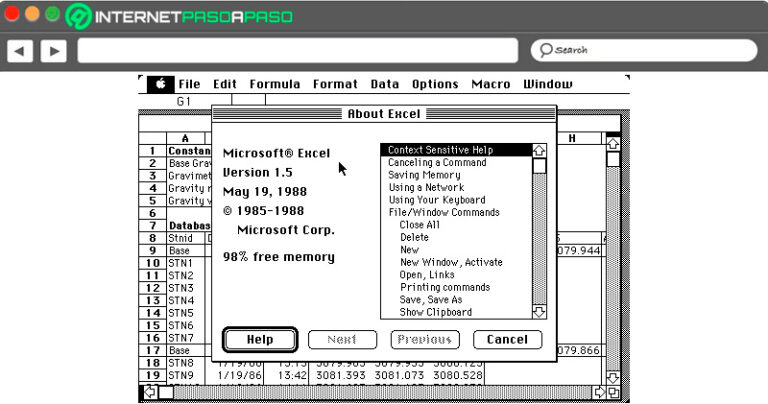 Cronología: Todas las Versiones de Excel 】Lista 2025